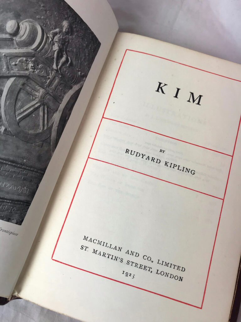KIM by Rudyard Kipling - Black Cat Bindery
